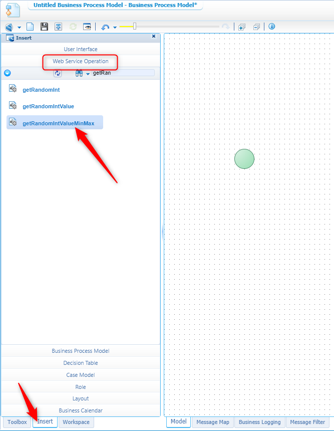 Generate A Random Int For A Property Value Opentext™ Process