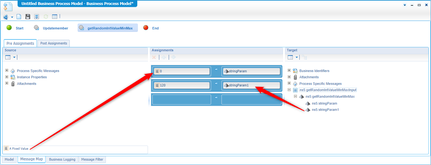 Generate A Random Int For A Property Value Opentext™ Process