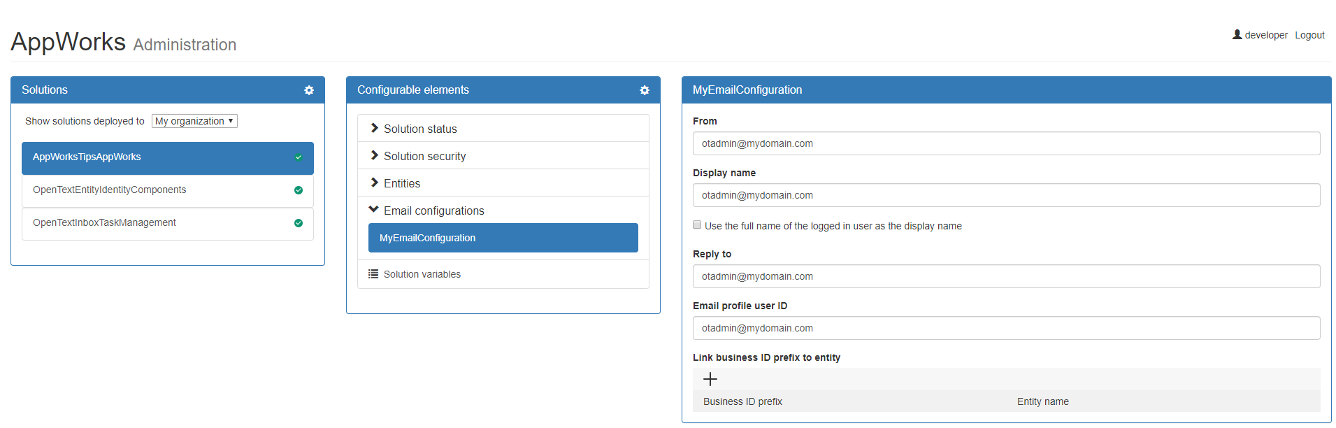The Required Tips To Sendretrieve E Mail With Attachments Opentext™ Process Automation Tips