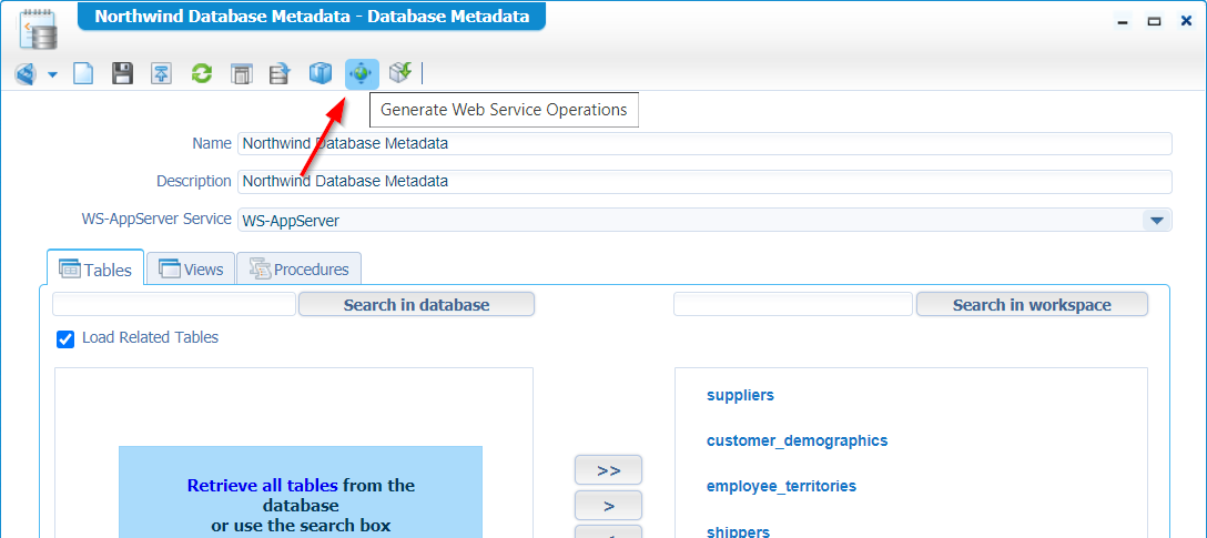 How To Use The Northwind Database Example Data Opentext™ Process