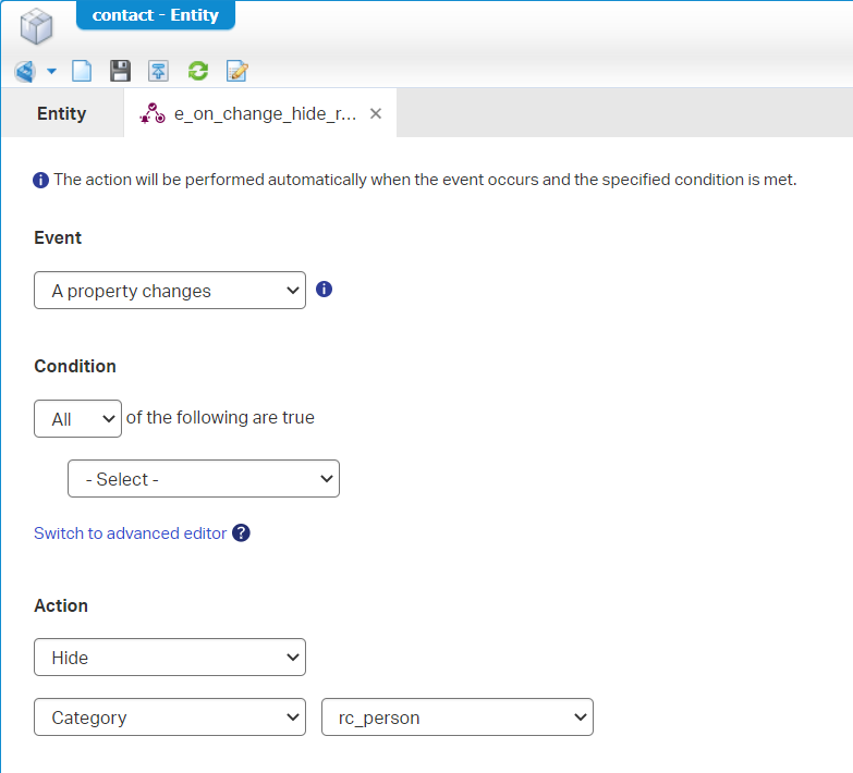 Show Form Sections Based On A Selection Dropdown Opentext™ Process Automation Tips 9290