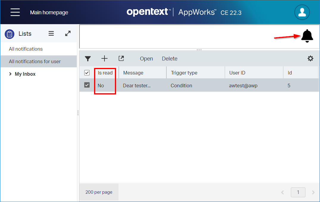 Building A Custom Notification Icon In Runtime Opentext™ Process 